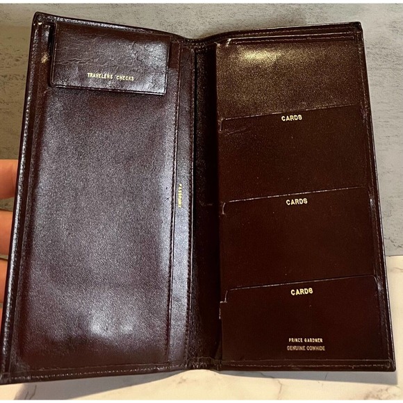 Prince Gardner | Accessories | Vtg Prince Gardner Leather Travel Wallet ...